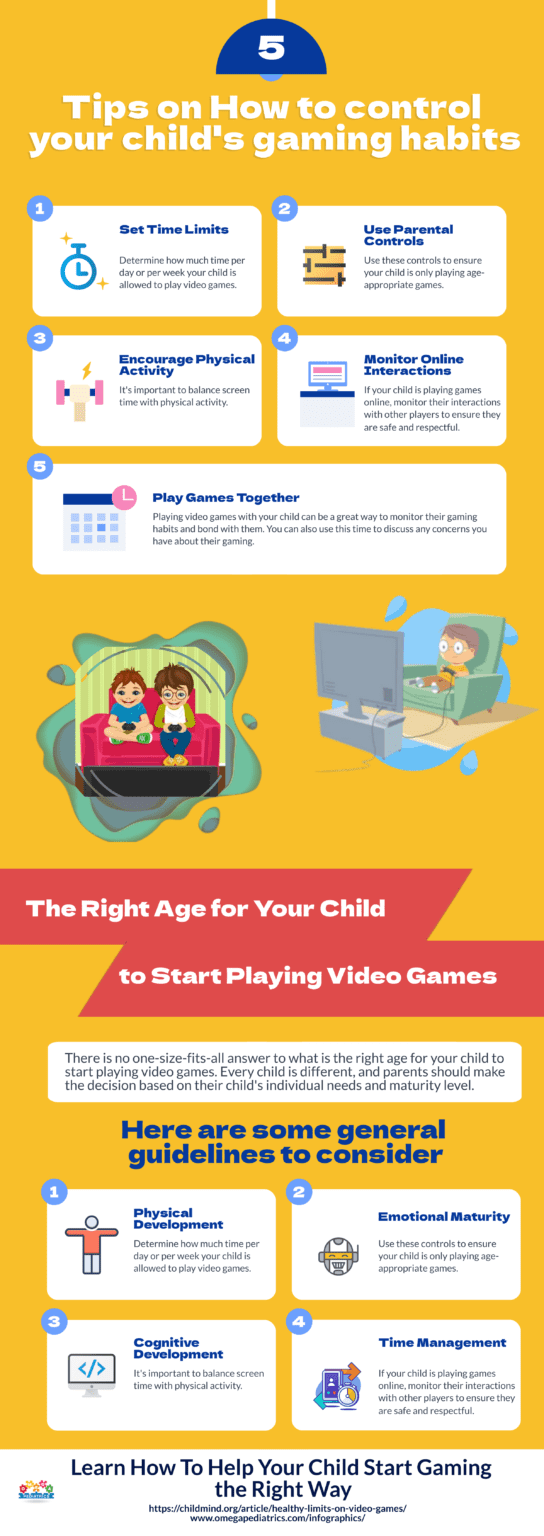 Tips on How to control your child's gaming habits - Roswell, Alpharetta ...